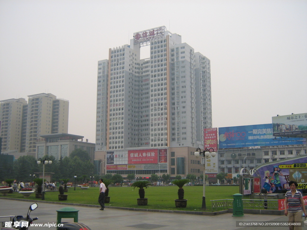 城市道路摄影图__建筑景观_自然景观_摄影图库_昵图网