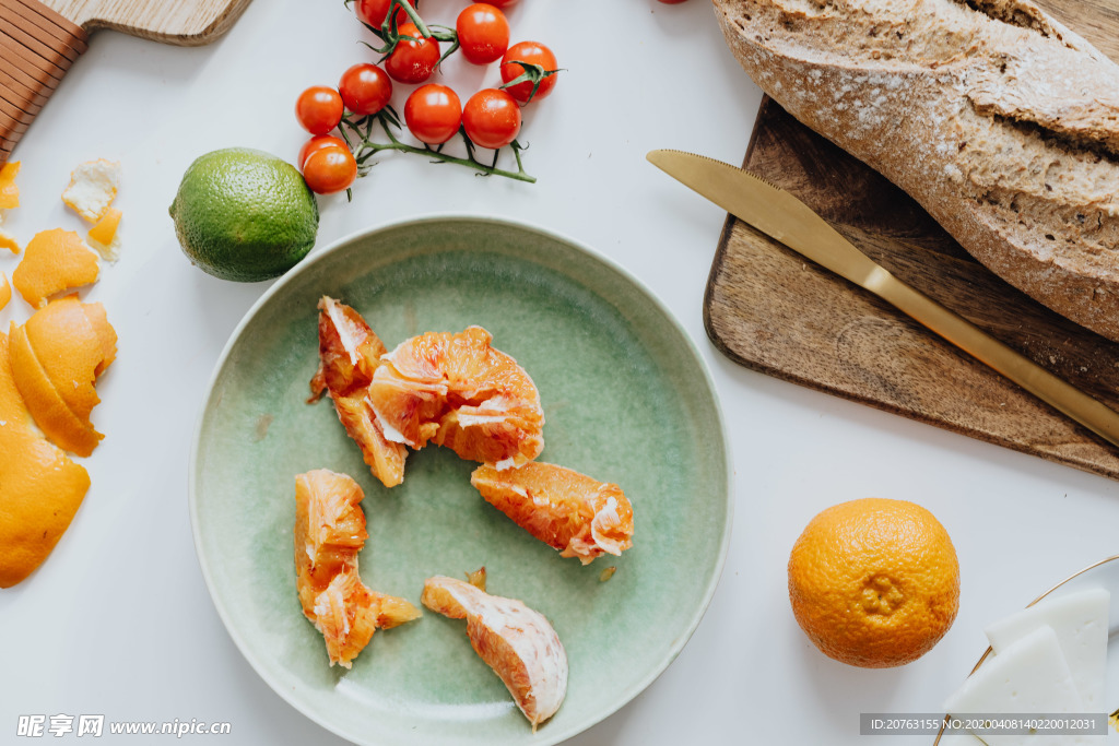 橘子摄影图__食物原料_餐饮美食_摄影图库_昵图网