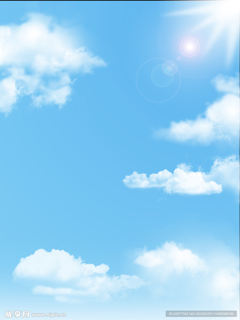 蓝天白云 设计图__广告设计_广告设计_设计图库_昵图网