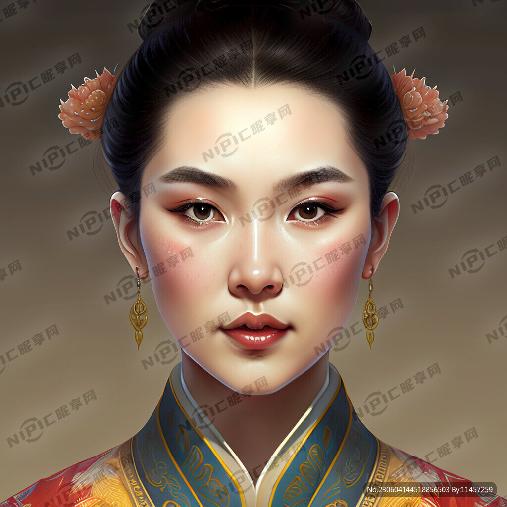 Ai创作图姓氏胡 头像 昵图网