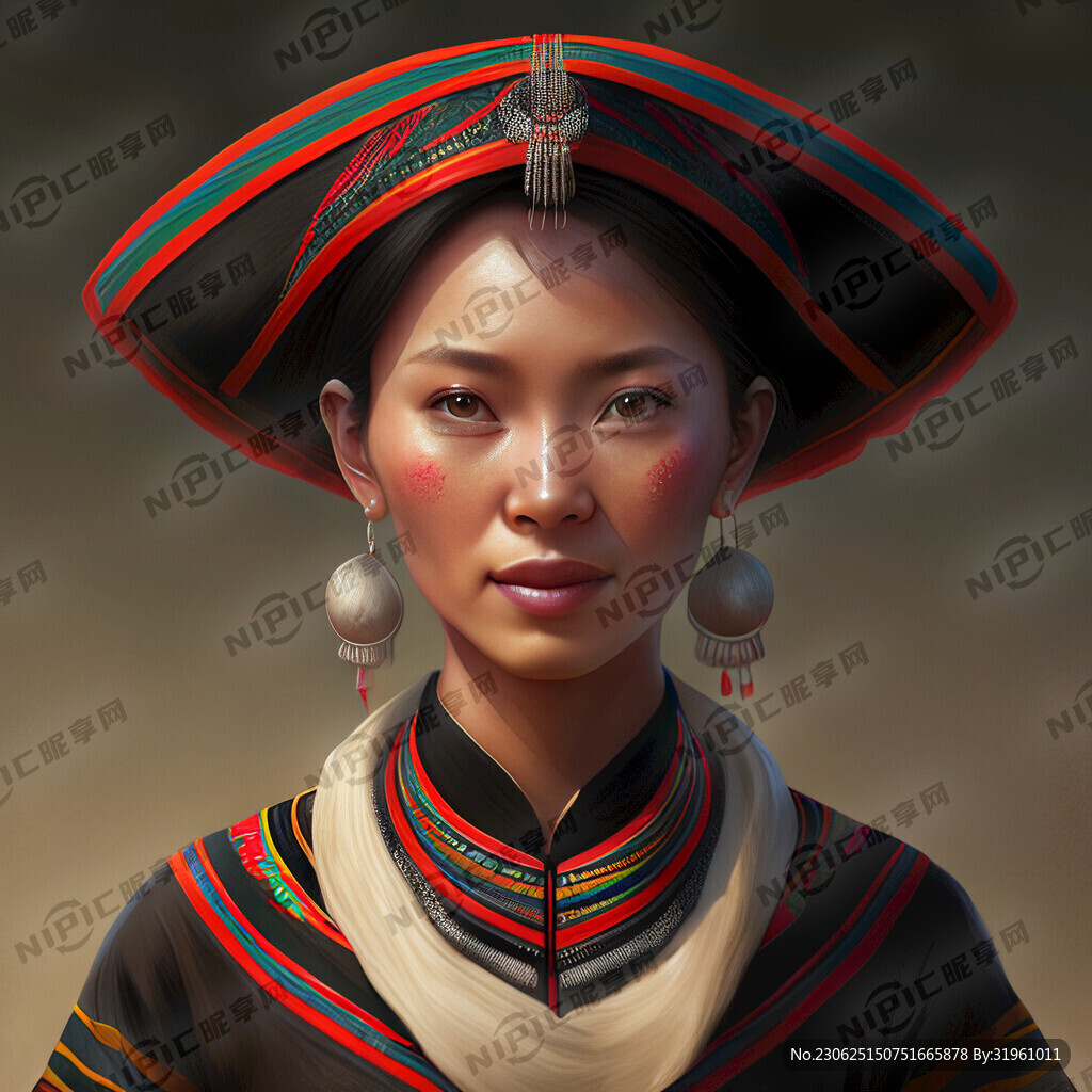 Ai创作图彝族 昵图网