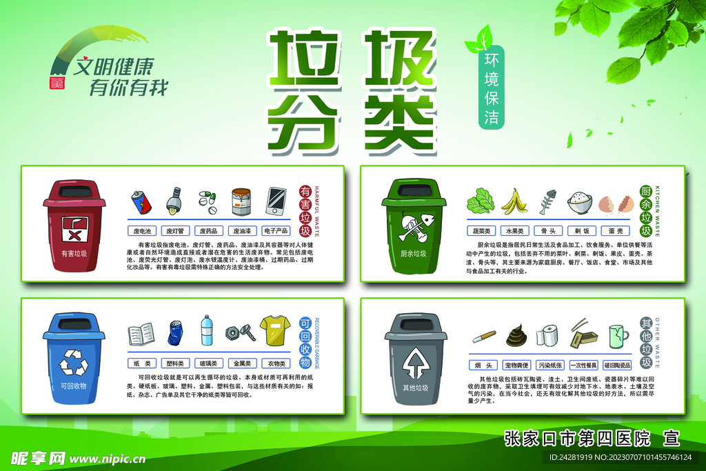 垃圾分类设计图__PSD分层素材_PSD分层素材_设计图库_昵图网
