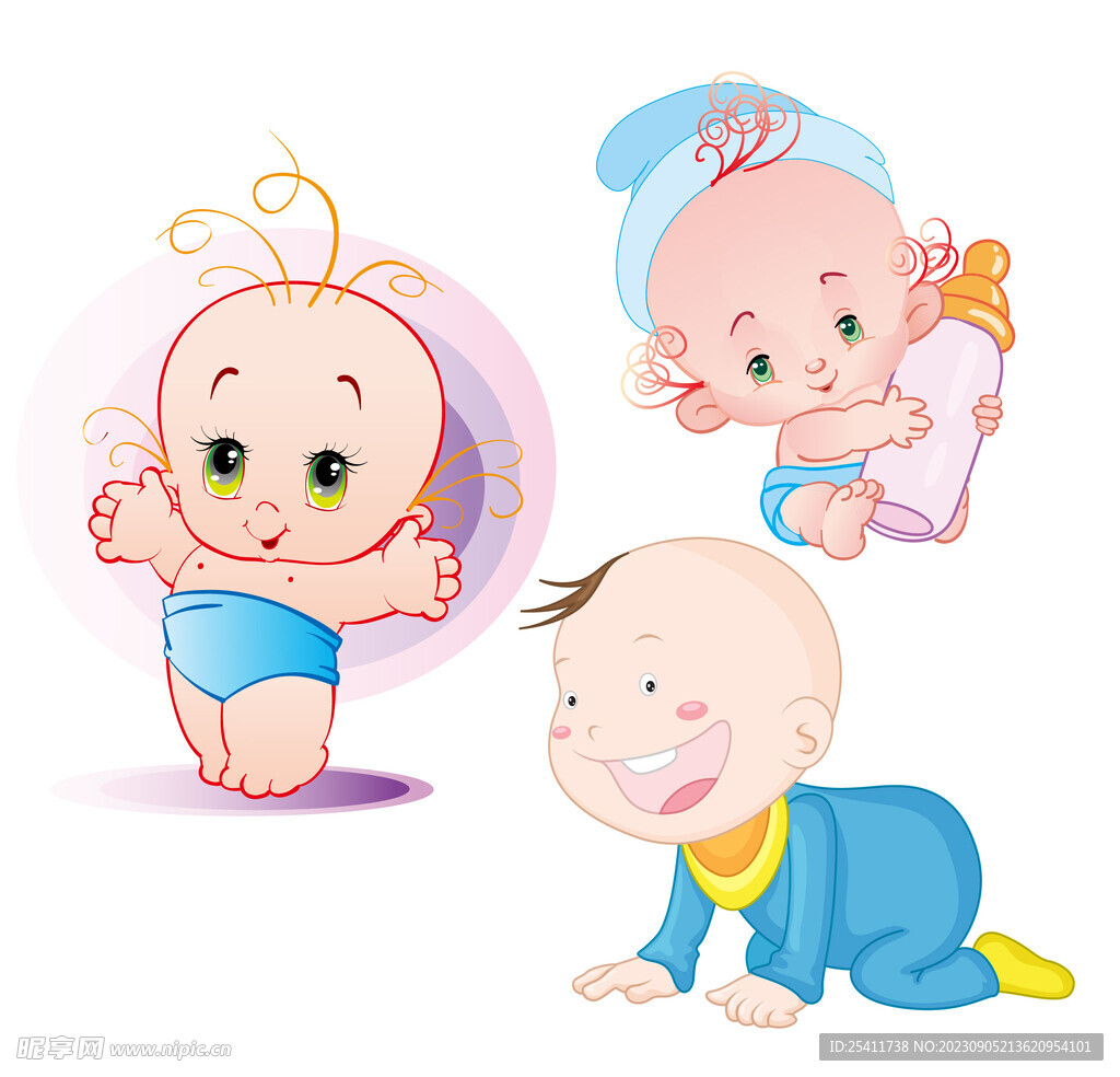 婴儿矢量设计图儿童幼儿人物图库设计图库昵图网